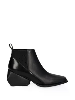 United Nude Ricky Mid Ankle Boots - Black