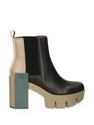 United Nude Grip Chelsea Mid V Boots - Brown