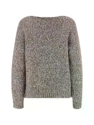 Bruno Manetti Crew-neck Chunky-knit Sweater
