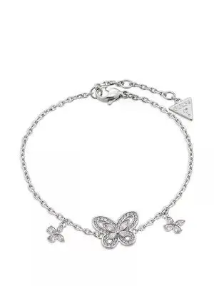 Guess Lily Butterfly Bracelet - Silver