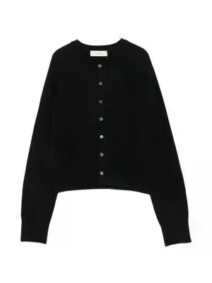 DUNST Button-up Cardigan - Black