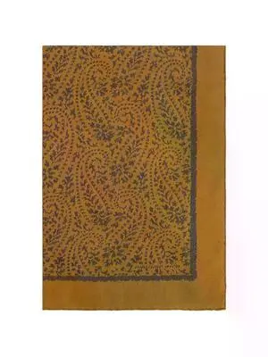 Massimo Alba Paisley-print Bandana - Brown