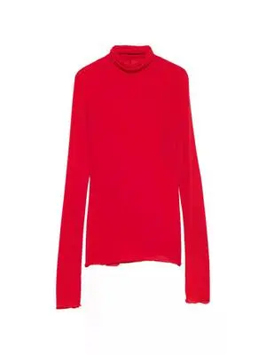 DANIELE FIESOLI Turtle-neck Knit - Red