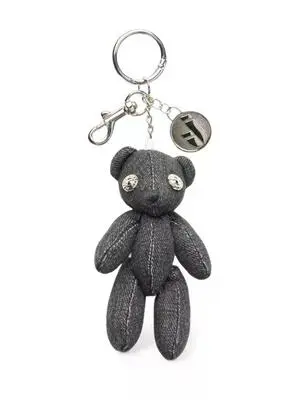 Iceberg Teddy-bear Denim Bag Charm