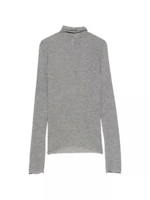 DANIELE FIESOLI Roll-neck Cashmere-blend Knit - Grey