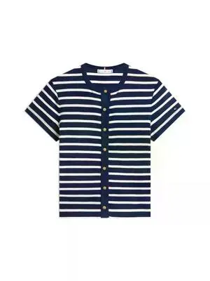 Tommy Hilfiger Striped Button-down T-shirt