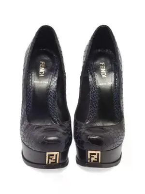 Fendi Fendista Platform Pumps