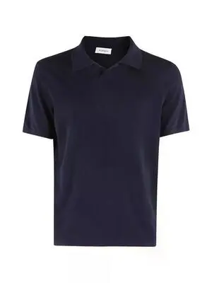 KANGRA Short-sleeve Polo Shirt - Blue