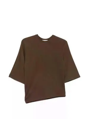 ELEH Round-neck T-shirt - Brown