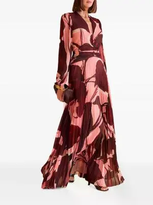Charo Ruiz Ibiza Pleated Maxi Dress