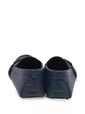 Fendi Ff Round-toe Loafers