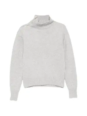 Source Unknown Konny Zipped Sweater - Grey