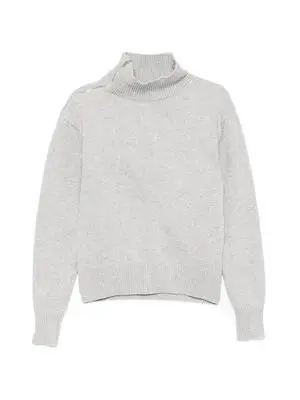 Source Unknown Konny Zipped Sweater - Grey