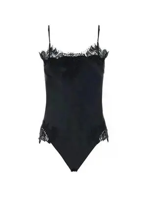 Gold Hawk Coco Lace-trim Bodysuit