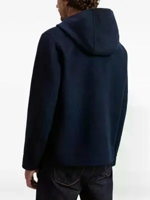 Woolrich Double Wool Hooded Jacket