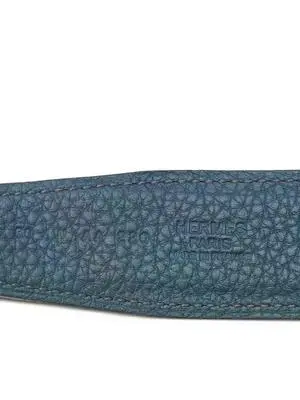 Hermès Reversible Leather Belt - Black