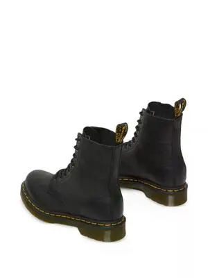 Dr. Martens 1460 Pascal Virginia Leather Boots - Black