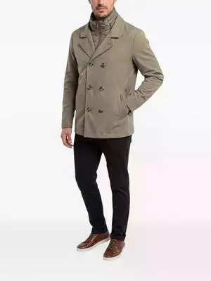 MOORER Double-breasted Peacoat