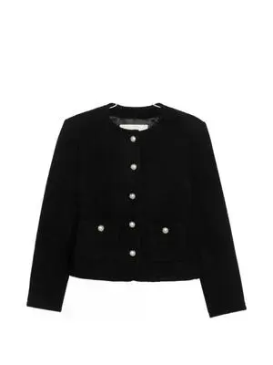 DUNST Button-up Collarless Jacket