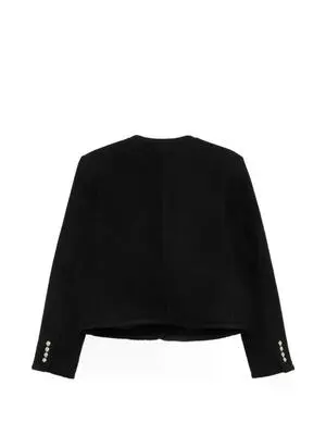 DUNST DUNST Collarless Button-Up Jacket