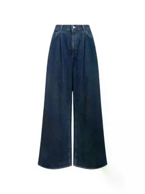 DONDUP Pleated Wide Leg Jeans
