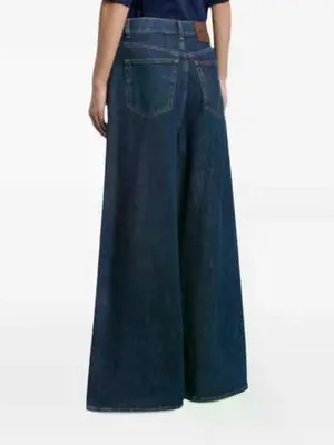 DONDUP Pleated Wide Leg Jeans