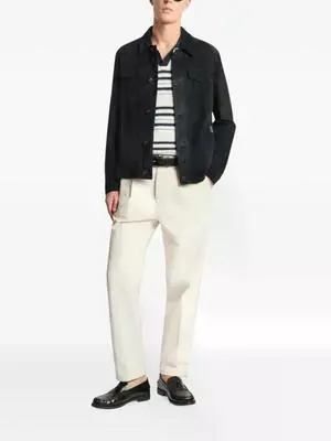 FAY Suede-leather Shirt Jacket