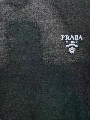 Prada 2021 Logo-embroidered Turtleneck Sweater
