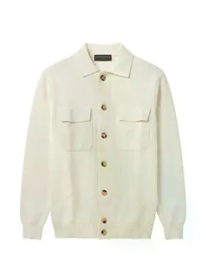 FILIPPO DE LAURENTIIS Button-fastening Cardigan - Neutrals