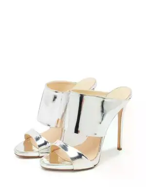 GIUSEPPE ZANOTTI Andrea Dual-strap Sandals - Grey