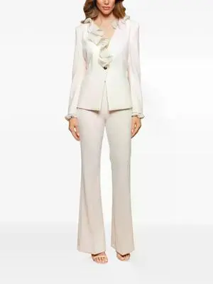 DIVEDIVINE Maira Ruffle-trim Tailored Jacket
