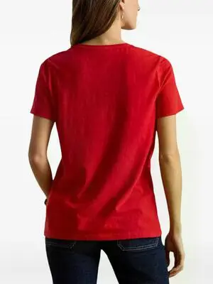 Ralph Lauren Logo-embroidered Rolled-cuff T-shirt