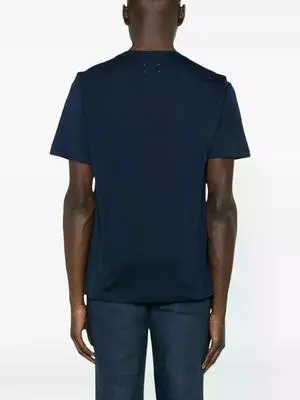 Kiton Logo-embroidered T-shirt