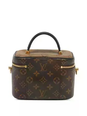 LOUIS VUITTON Monogram Reverse Canvas Pm Vanity Shoulder Bag