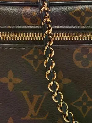 LOUIS VUITTON Monogram Reverse Canvas Pm Vanity Shoulder Bag