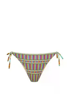 MISS BIKINI LUXE Bead-embellished Bikini Bottoms