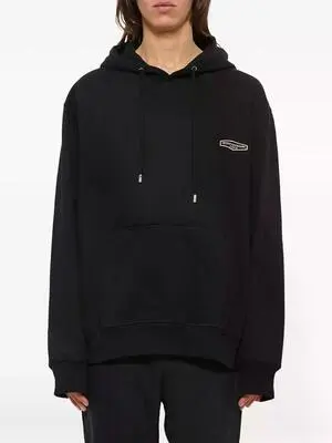 WOOYOUNGMI Logo-print Hoodie - Black