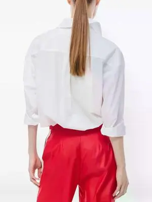NENETTE Fanny Embroidered Oversized Shirt