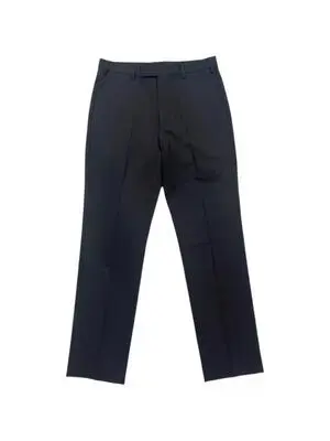 MICHAEL COAL Slim-fit Tailored Trousers - Black