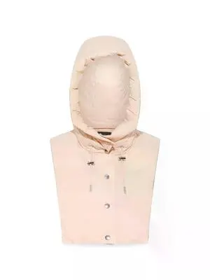 YVES SALOMON Padded Drawstring Hood Bib