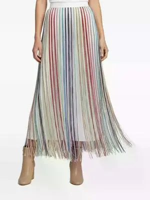 Missoni Fringe-detail Midi Skirt