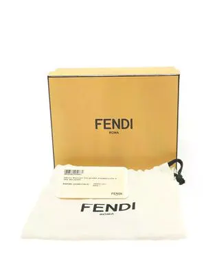 Fendi Leather Cross Body Wallet - Pink