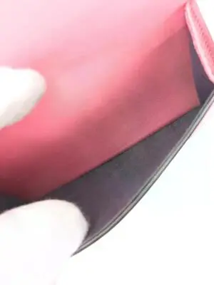 Fendi Leather Cross Body Wallet - Pink
