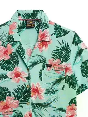 Superdry Beach Resort Floral-print Shirt