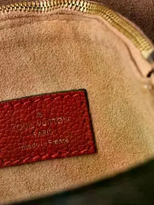 LOUIS VUITTON Monogram Canvas And Leather Flandrin Handbag Tote Bag - Red