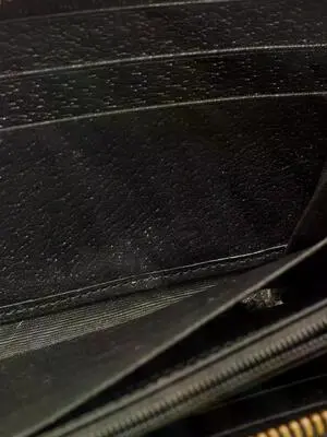 Gucci Web Zip-around Wallet