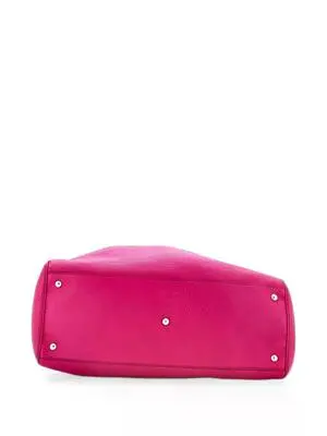 Gucci Bamboo Shopper Leather Large Tote Bag - Pink