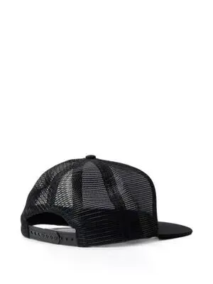 PARRA Logo-patch Five-panel Cap - Black