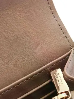 TOD'S 2010s T Timeless Bi-fold Wallet