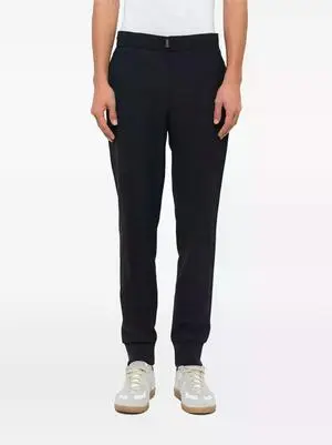 WOOYOUNGMI Cuffed Track Pants - Black